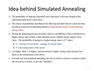 Lecture 27 simulated annealing | PPTX