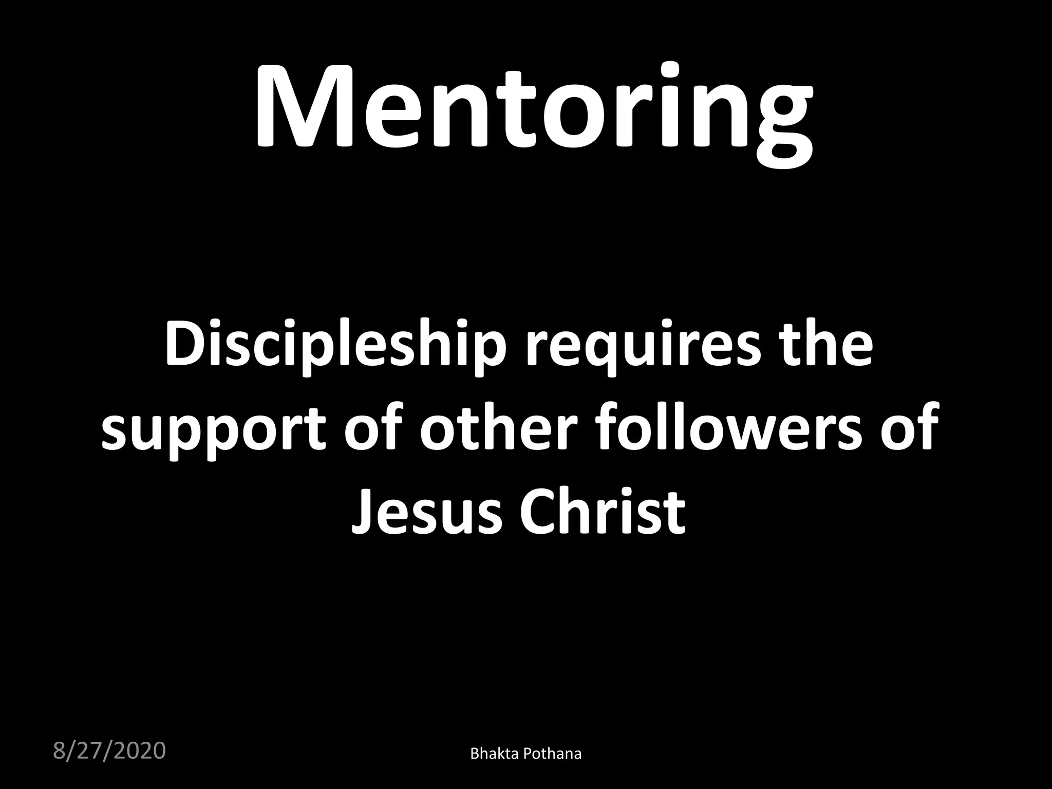 Lecture 28 Discipling Friends | PPT | Christianity | Religion ...