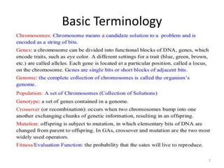 Lecture 28 genetic algorithm | PPT