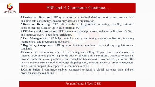 Lecture-29- ERP and E-Commerce Notes .pptx