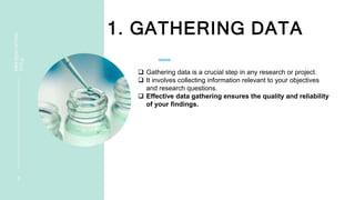 RESEARCH METHOD: DATA GATHERING AND ETHICS IN RESEARCH | PPTX