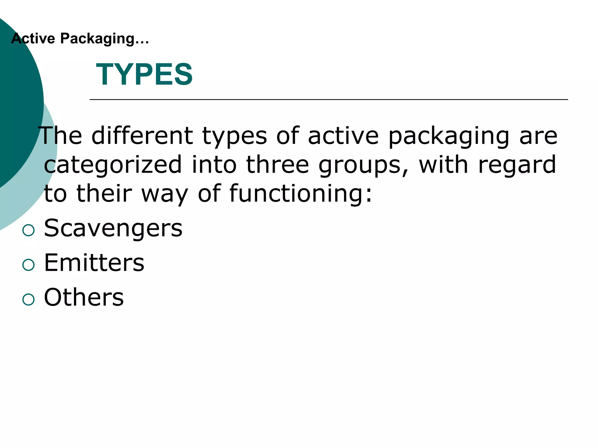 Lecture 2 active & intelligent packaging by dr. pragya mishra fpm ddu ...