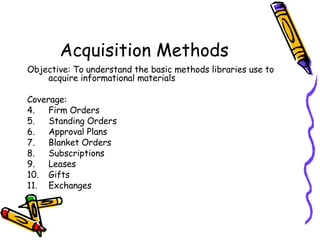 Lecture 2b: Acquisition Methods | PPT