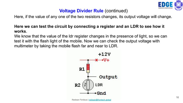 Lecture-2_Basic Circuits & Intro to Arduino_2024_EDGE_Jahangirnagar University.pdf | Physics ...