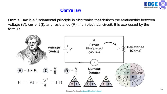 Lecture-2_Basic Circuits & Intro to Arduino_2024_EDGE_Jahangirnagar University.pdf | Physics ...