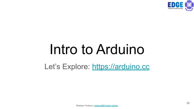 Lecture-2_Basic Circuits & Intro to Arduino_2024_EDGE_Jahangirnagar University.pdf | Physics ...