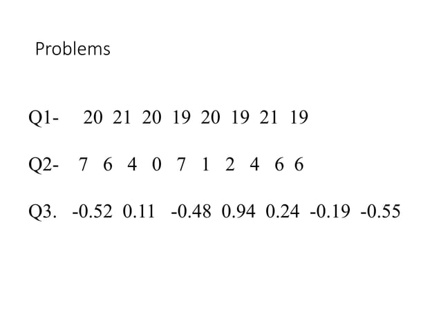 Lecture 2 Descriptive Statistics Box Plot Descriptive Measures Pdf
