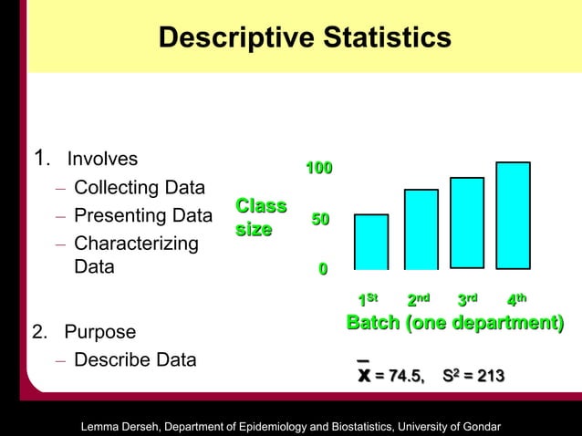 Lecture-2 (discriptive statistics).ppt | Science