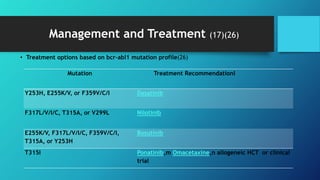 Chronic Myeloid Leukemia(CML) | PPTX