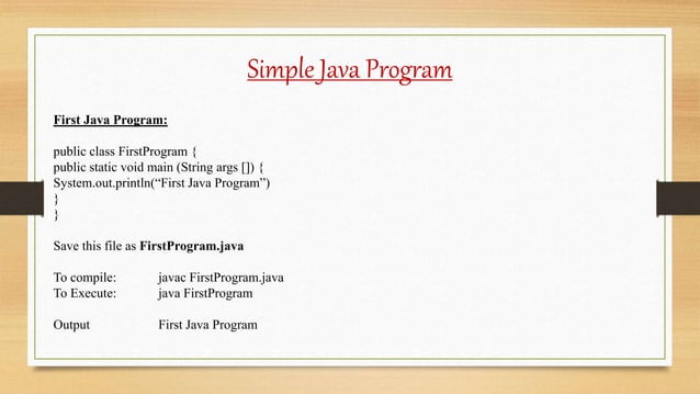 Lecture - 2 Environment setup & JDK, JRE, JVM | PPTX