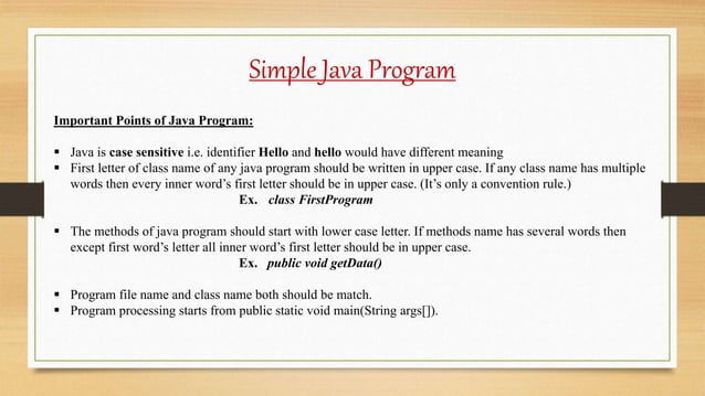 Lecture - 2 Environment setup & JDK, JRE, JVM | PPTX