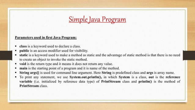 Lecture - 2 Environment setup & JDK, JRE, JVM | PPTX