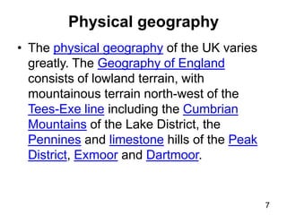 country study Lecture 2 geography of the usa | PPT
