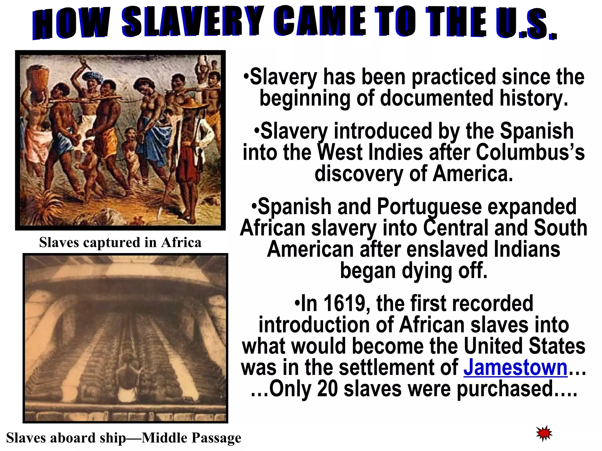 Lecture 2 Indentured Vs Slavery | PPT