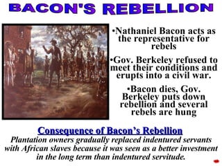 Lecture 2 Indentured Vs Slavery | PPT