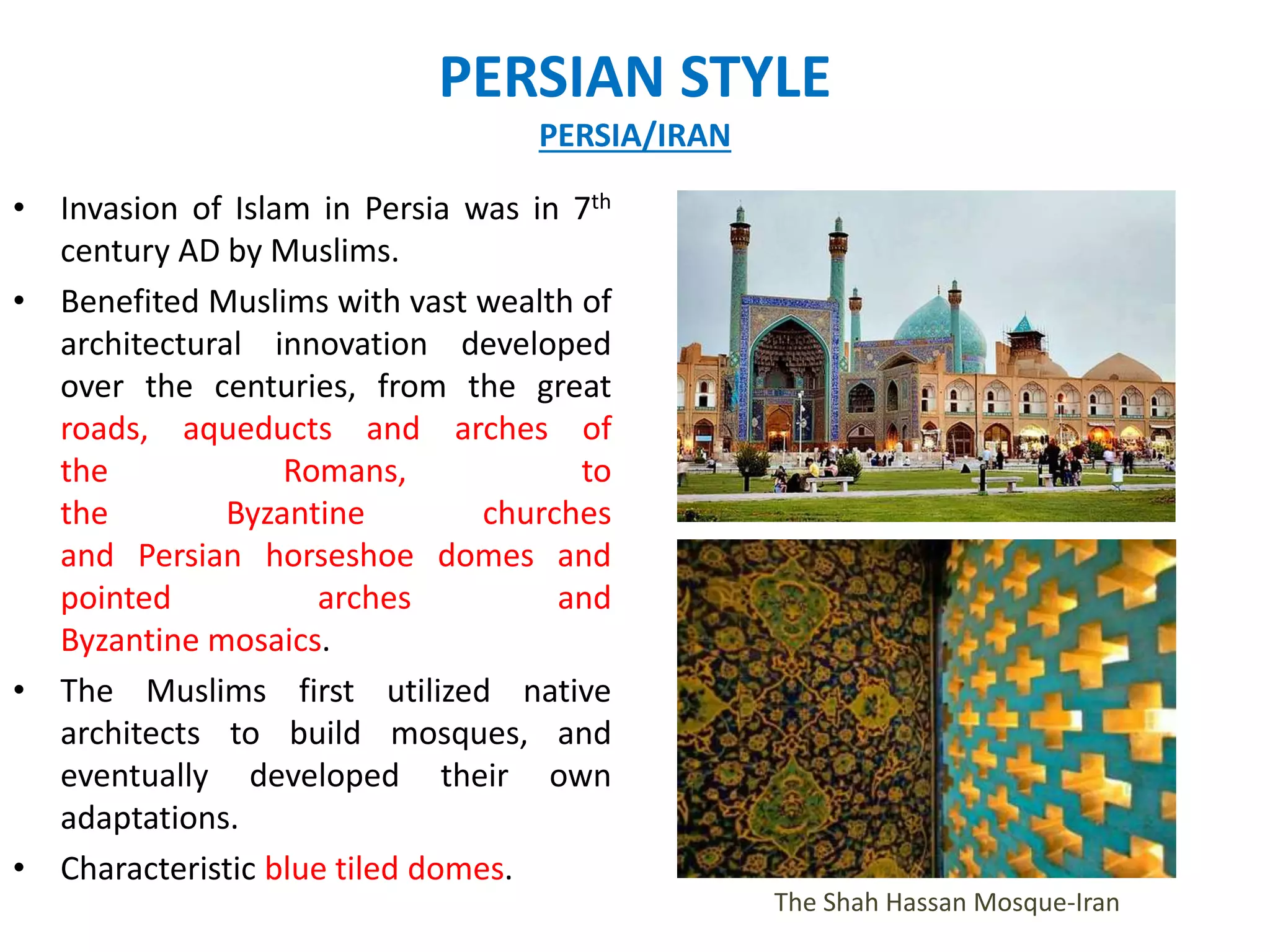 Lecture-2 (Islamic Architecture) complete for display.ppt
