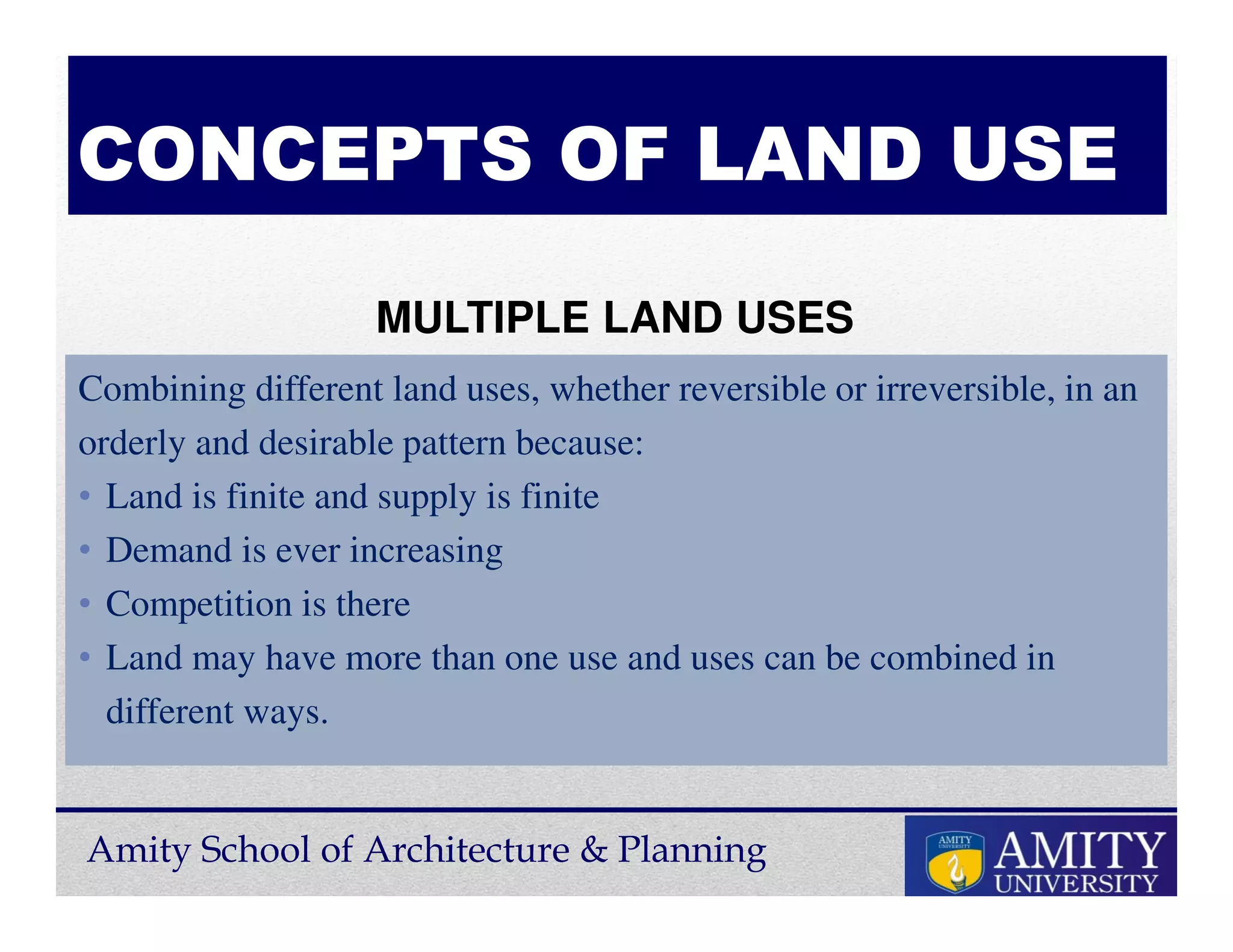 Master plan and land use | PDF
