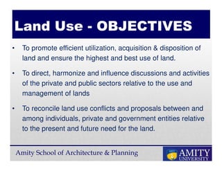 Master plan and land use | PDF