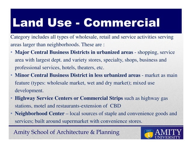 Master plan and land use | PDF