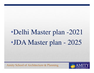 Master plan and land use | PDF
