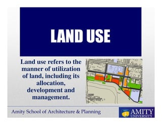Master plan and land use | PDF