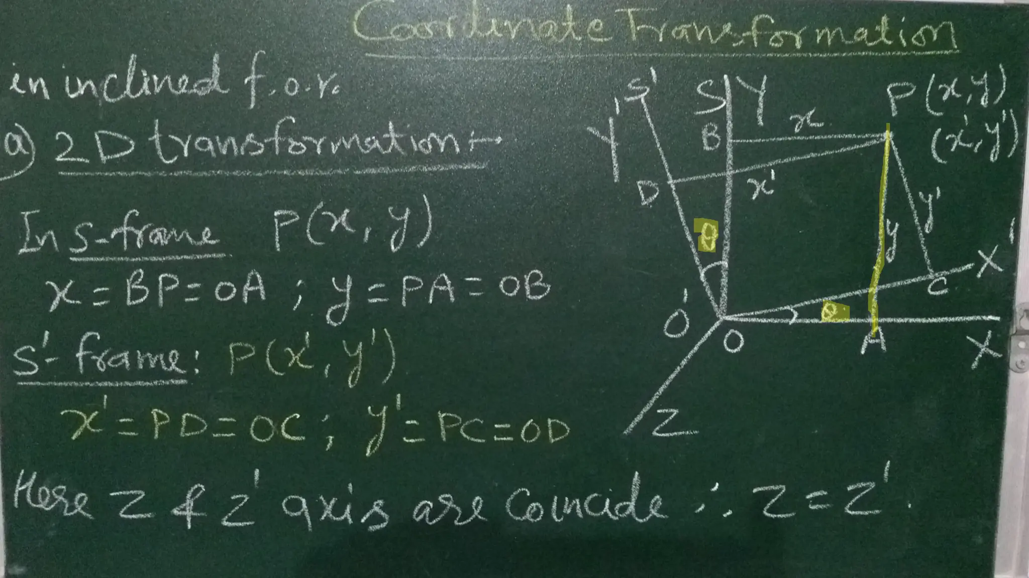 Lecture-2 Mechanics- Coordinate Transformations | PDF