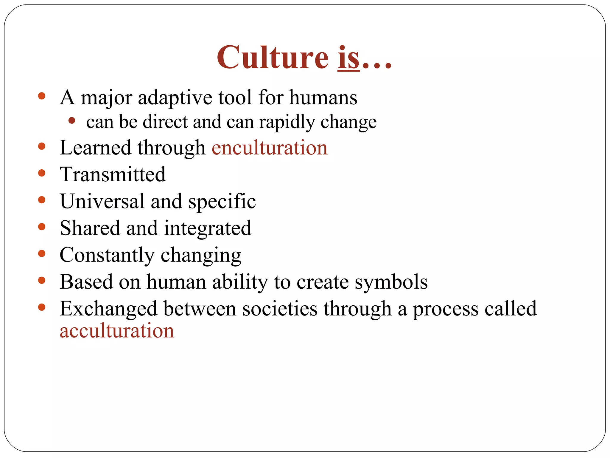 Lecture 2 What Is Culture | PPS