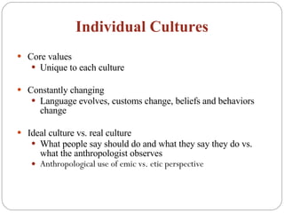 Lecture 2 What Is Culture | PPS