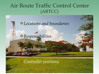 Air Traffic Control Organization Lesson | PPT