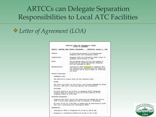 Air Traffic Control Organization Lesson | PPT