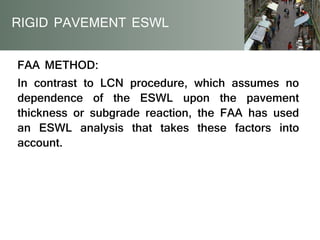 Determining equivalent single wheel load.(ESWL) | PPTX