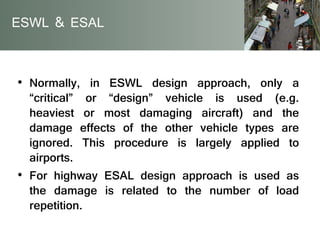 Determining equivalent single wheel load.(ESWL) | PPTX