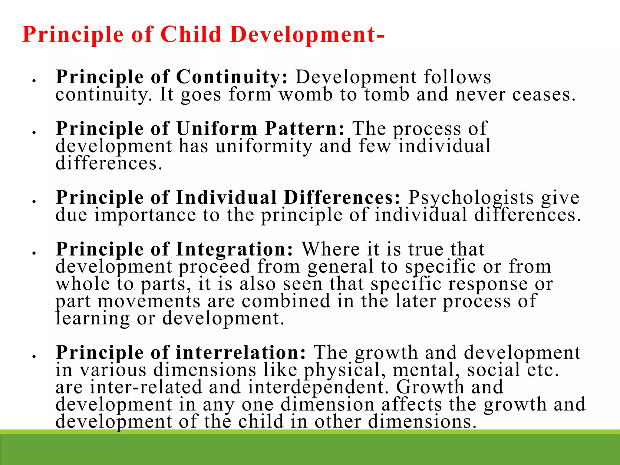 Lecture 3. Normal Development in Children. | PPTX