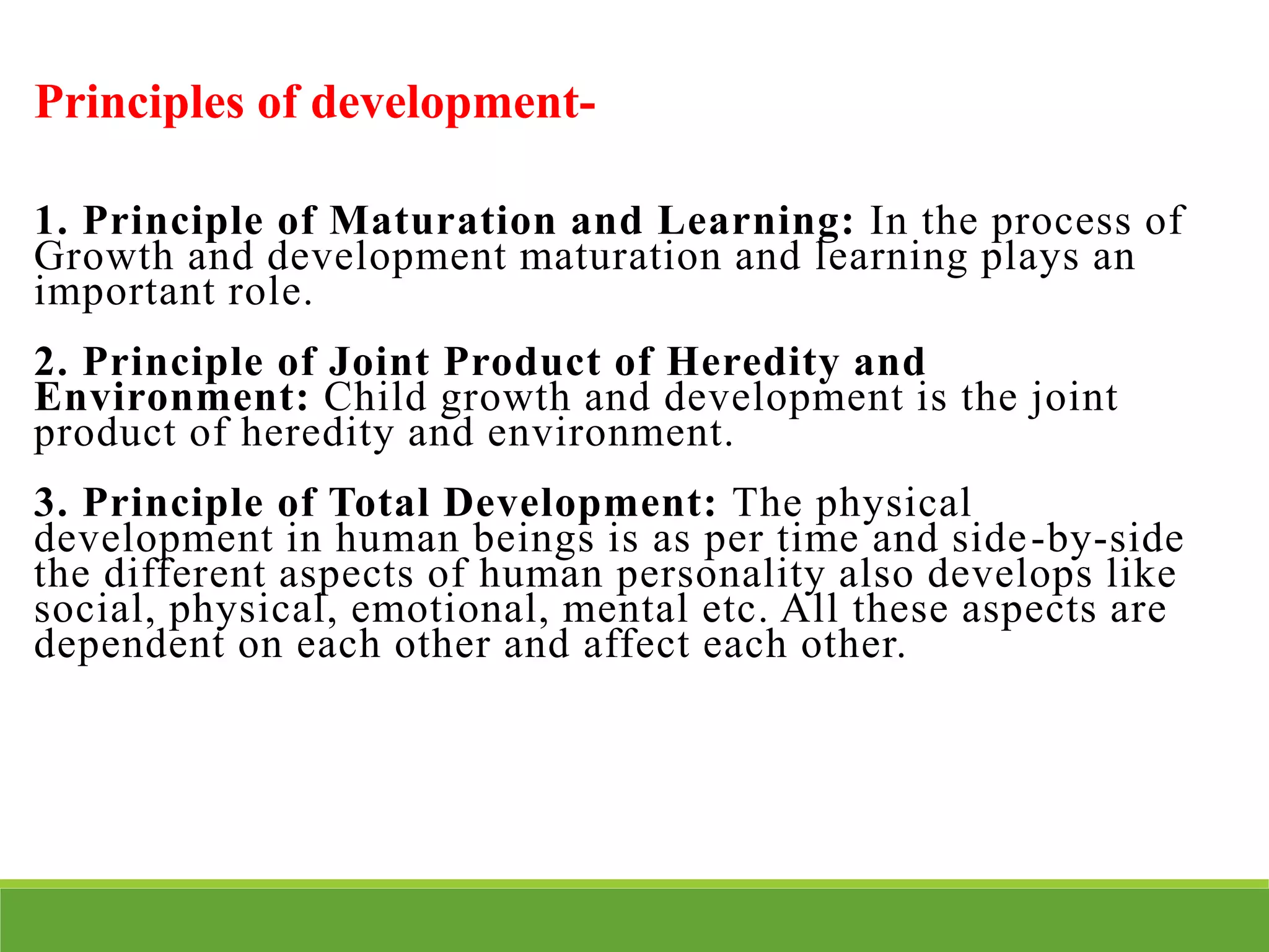 Lecture 3. Normal Development in Children. | PPTX