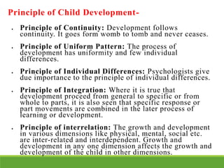 Lecture 3. Normal Development in Children. | PPTX