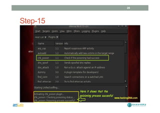 Hacking with Backtrack Lecture-3 | PPT