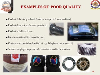 Lecture 3 (quality of design and quality of conformance) | PPTX