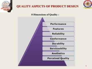 Lecture 3 (quality of design and quality of conformance) | PPTX