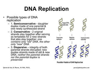 Lecture 3.part.1Denaturation,Renaturation of DNA Replication of DNA | PPT