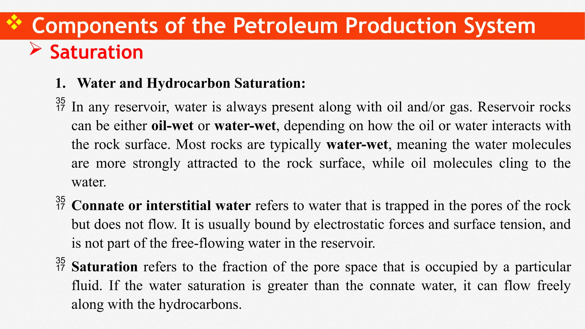 Components of the Petroleum Production System | PPTX