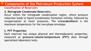 Components of the Petroleum Production System | PPTX
