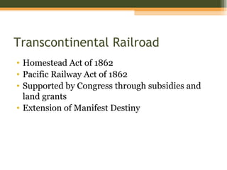 Lecture 3 A New American Society And Economy | PPT