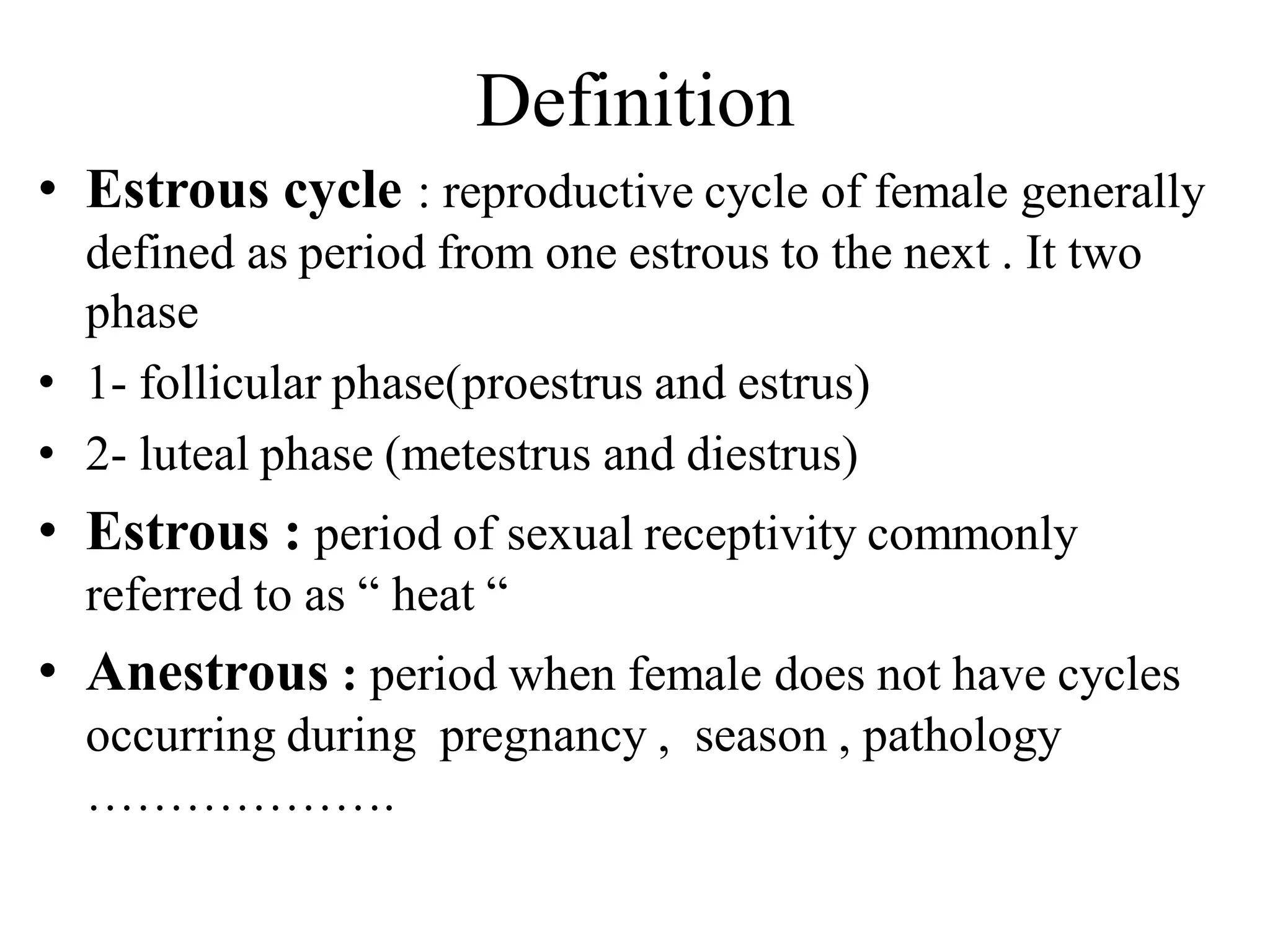 Lecture-3-Estrous-cycle.pdf in cow buffalo goat sheep animals | PDF ...