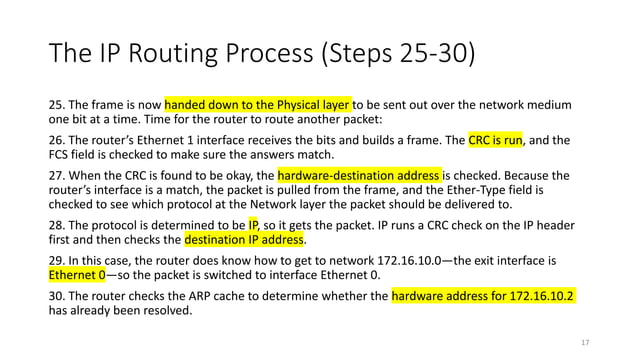 Lecture 3 Introduction To Ip Routing Pdf