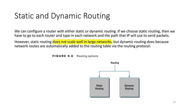 Lecture 3 Introduction To Ip Routing Pdf