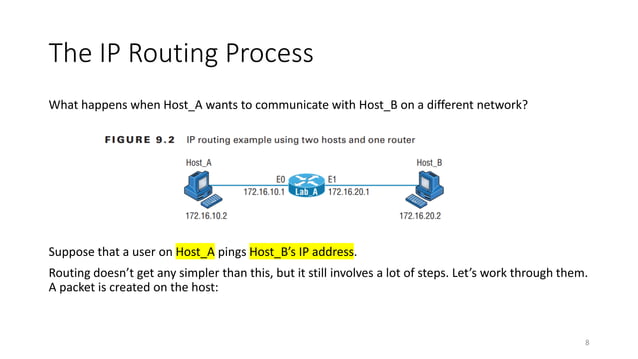 Lecture 3 Introduction To Ip Routing Pdf