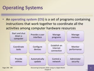 Lecture-3: Operating System & Application Softwares | PDF