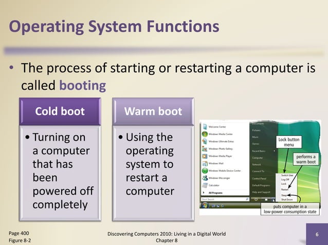 Lecture 3 Operating System And Application Softwares Pdf Operating Systems Computer