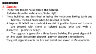 "Mesopotamian Architecture and its Evolution | PPTX
