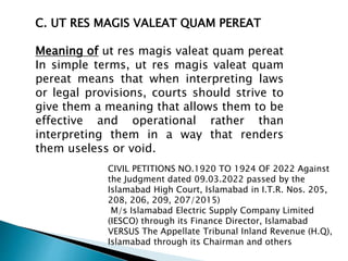 Maxims-of-Interpretation ppt by Amir Raza Khan | PPTX